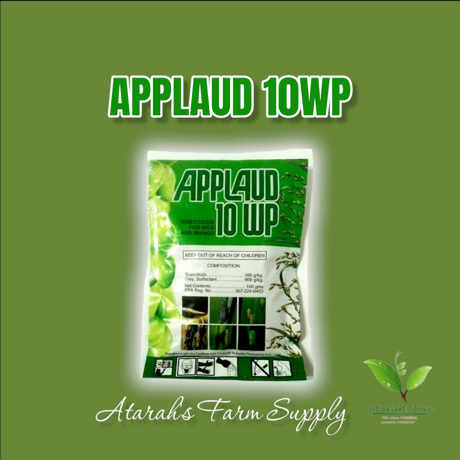 APPLAUD 10 WP Insecticide (100gms) | Lazada PH