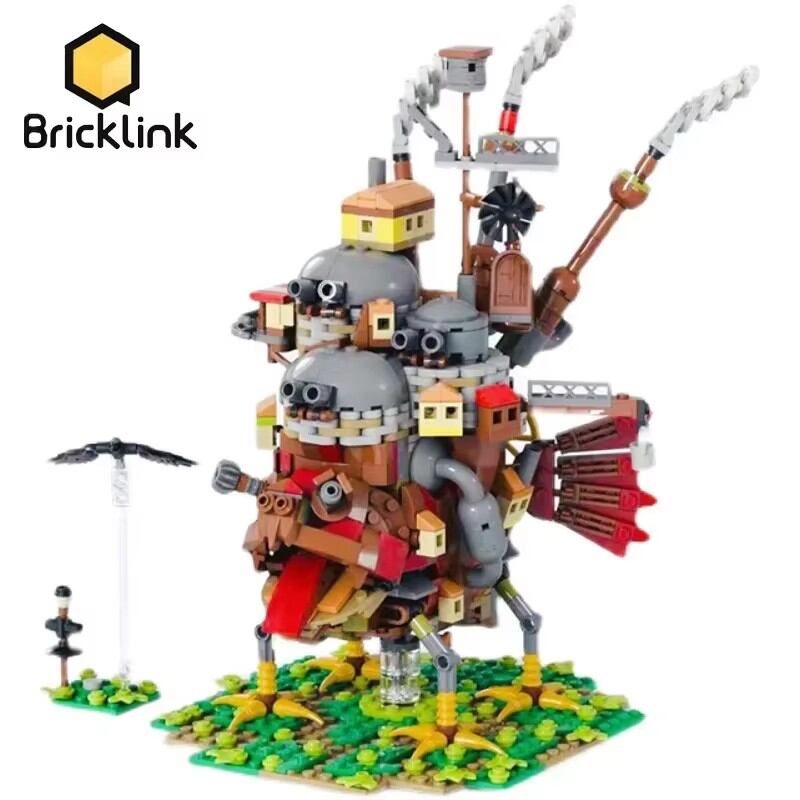 Bricklink City House Ideas Movie Japan Anime Moving Castles Creative ...