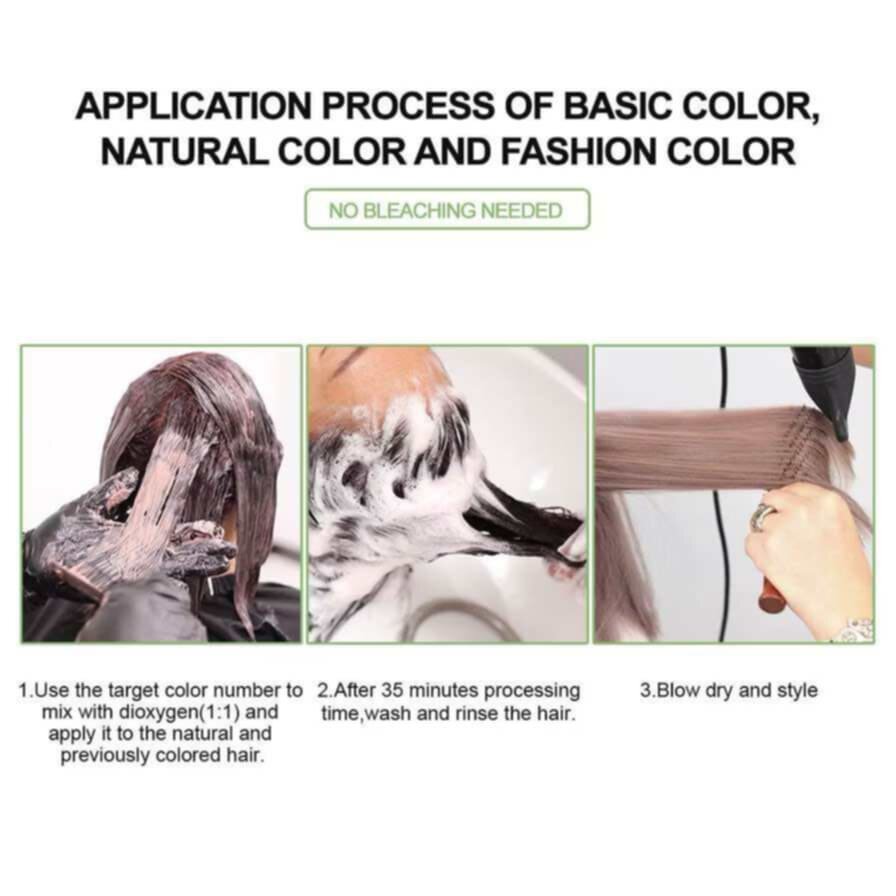 Premium Bremod 6.71 Honey Tea Brown Cocoa Butter Hair Color With ...