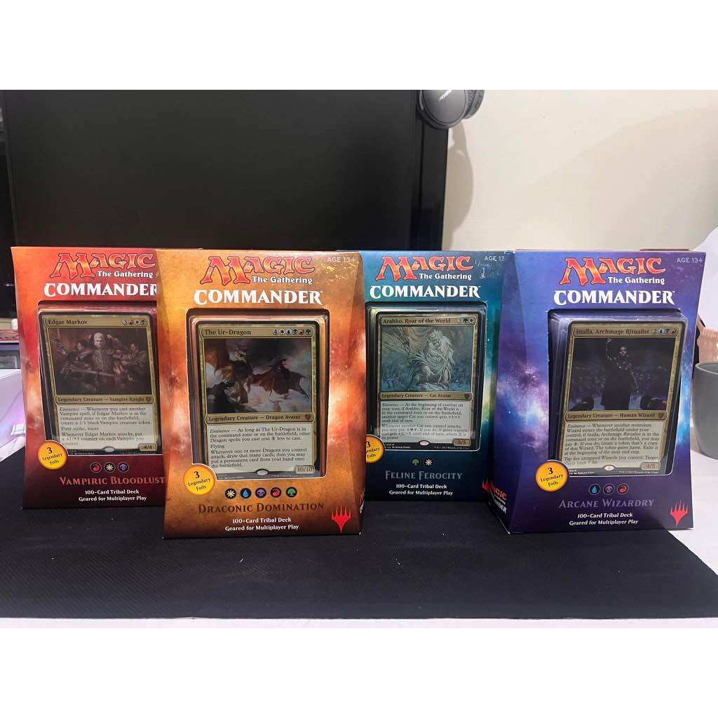 Magic The Gathering - Commander 2017 Precon Set | UR-DRAGON | UR DRAGON ...