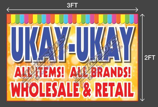 UKAY TARPAULIN BANNER PRINT FOR STORE DISPLAY | Lazada PH