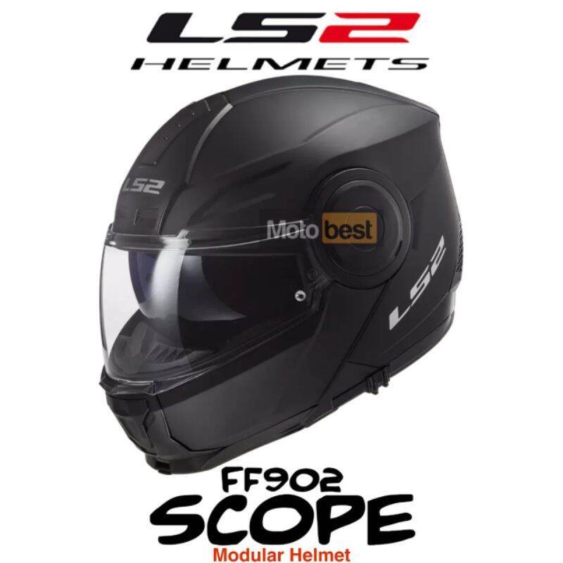 LS2 FF902 Modular Helmet Dual Visor | Lazada PH