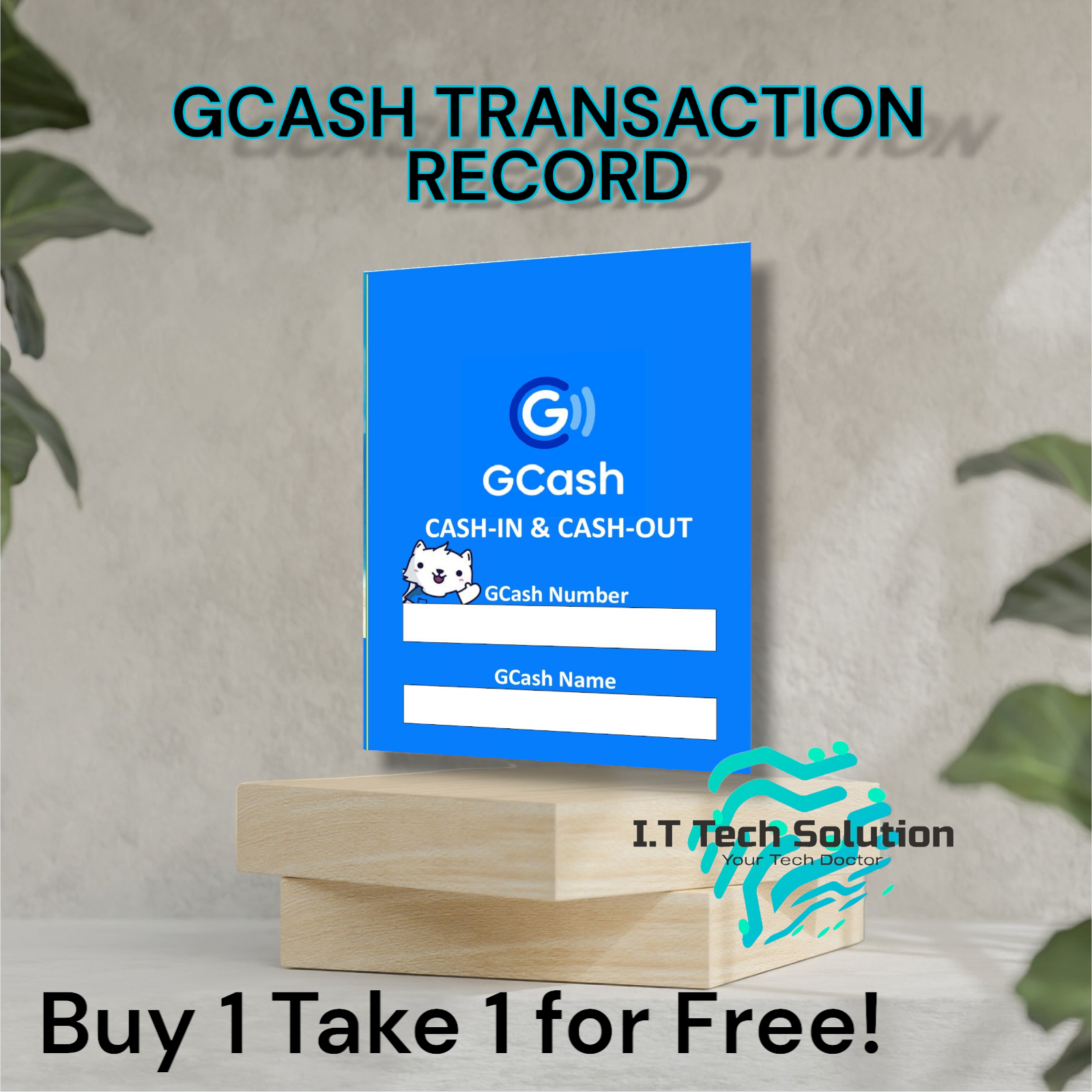 Gcash Logbook Buy 1 Take 1 for Free! | Lazada PH