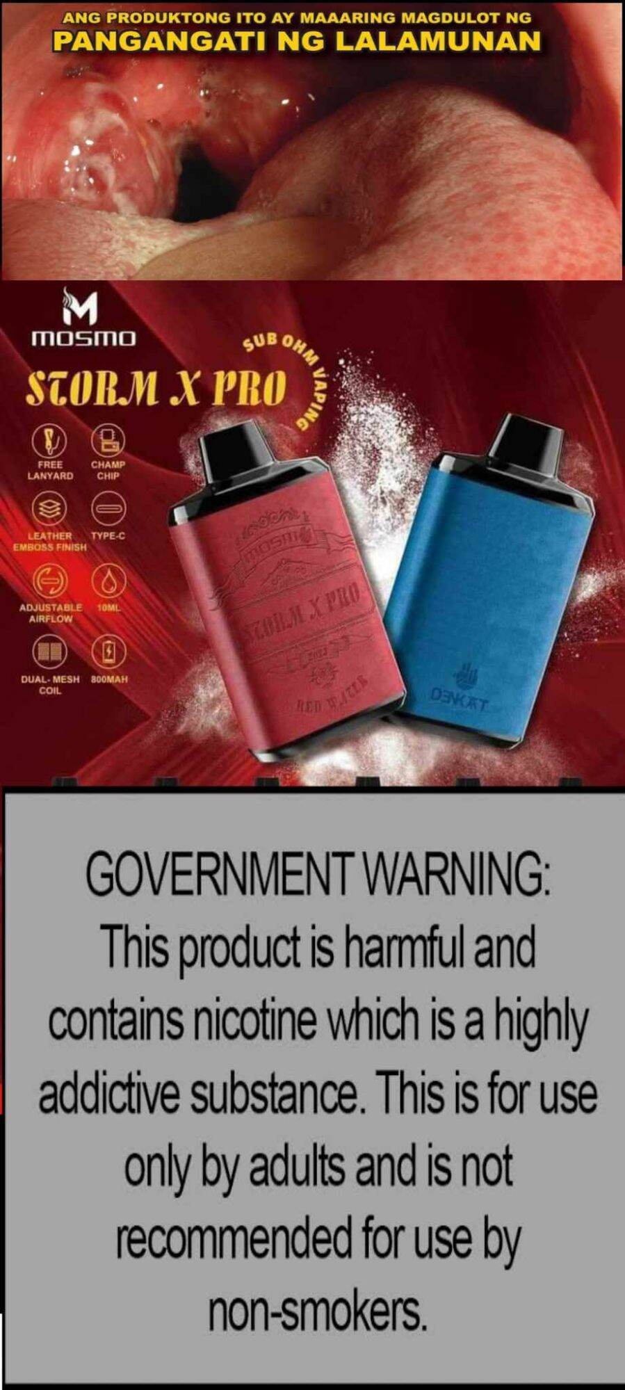 MOSMO STORM X PRO 9000 PUFFS - Legit | Lazada PH