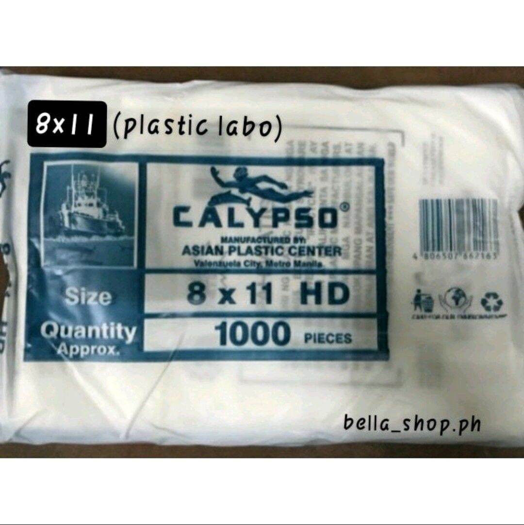 Calypso Plastic Labo Comes Diff. Sizes 8x11 10 packs/1000pcs. | Lazada PH