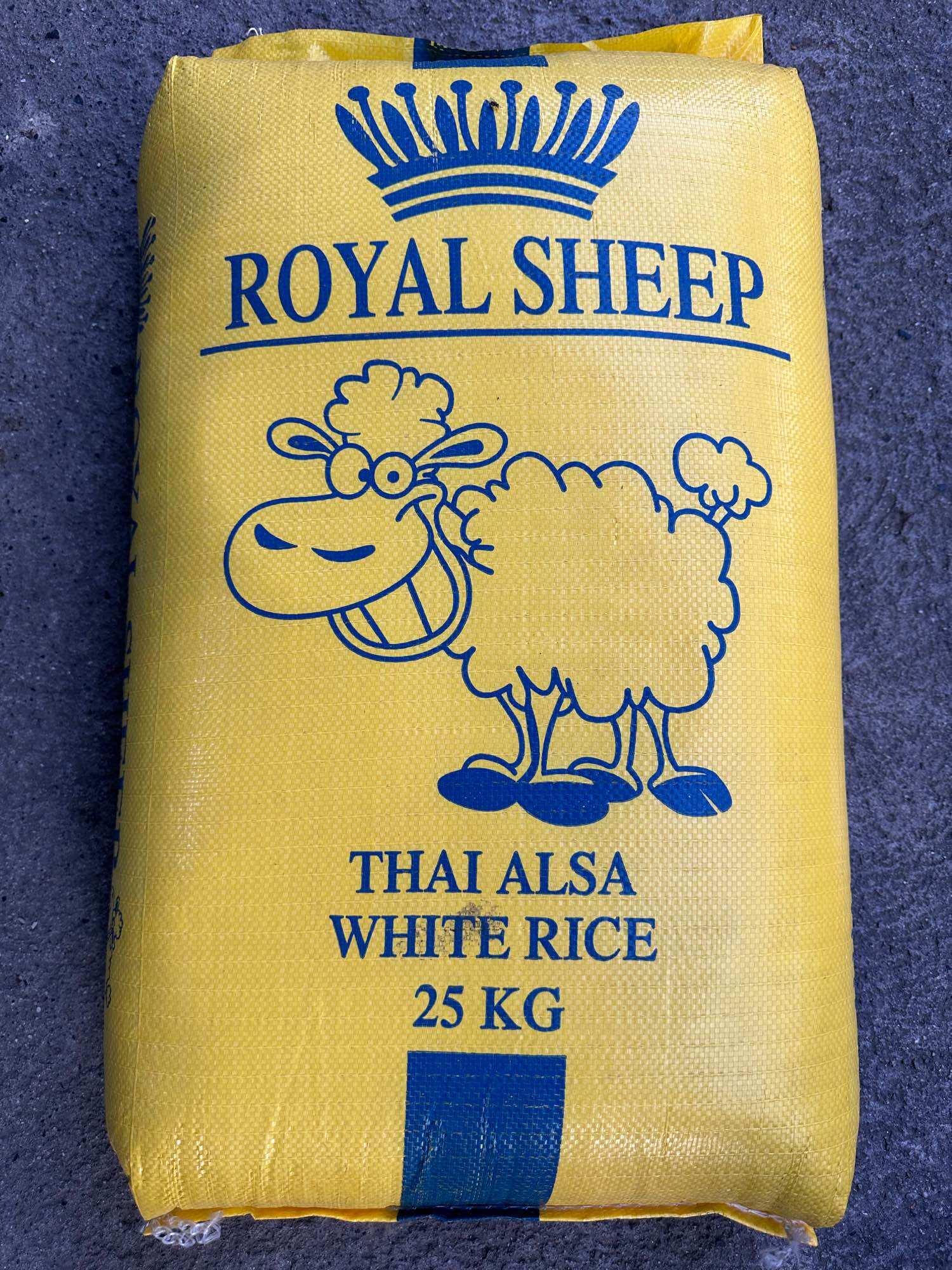 Royal Sheep Imported Thai Alsa White Rice Long Grain Laon Rice | Lazada PH