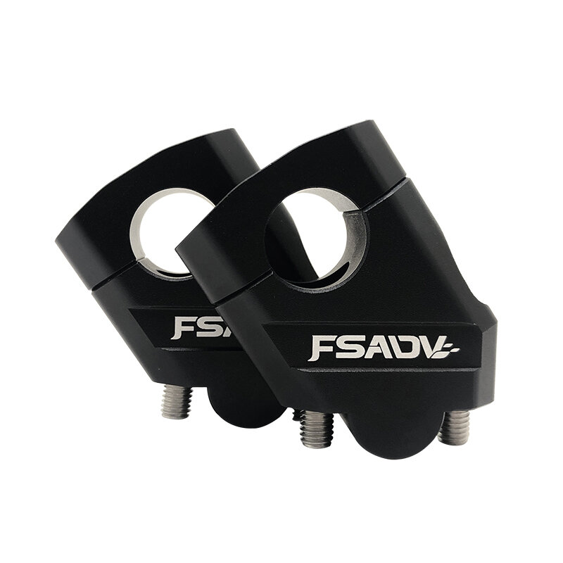 NEW 22mm 28mm Motorcycle Handlebar Riser Motocross Heightening Clamp ...