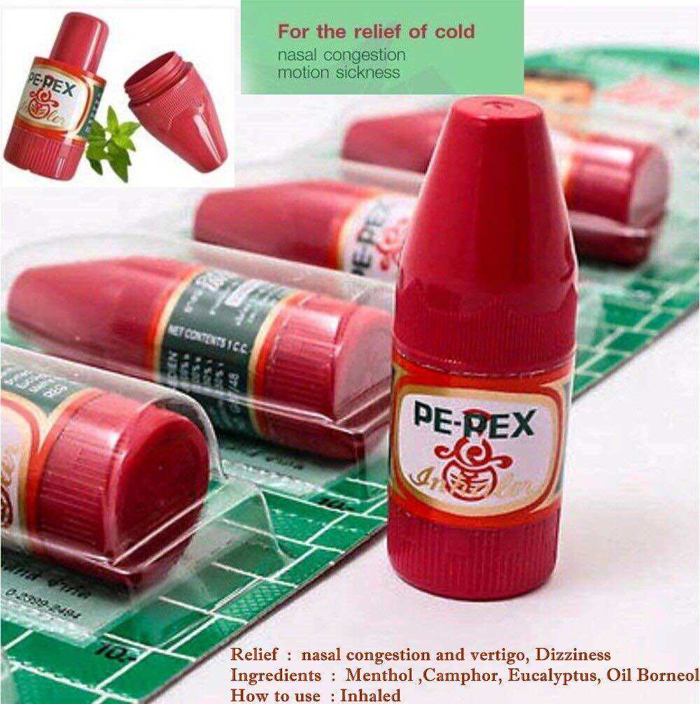 ORIGINAL PE-PEX NASAL INHALER FOR NASAL CONGESTION FROM THAILAND ...