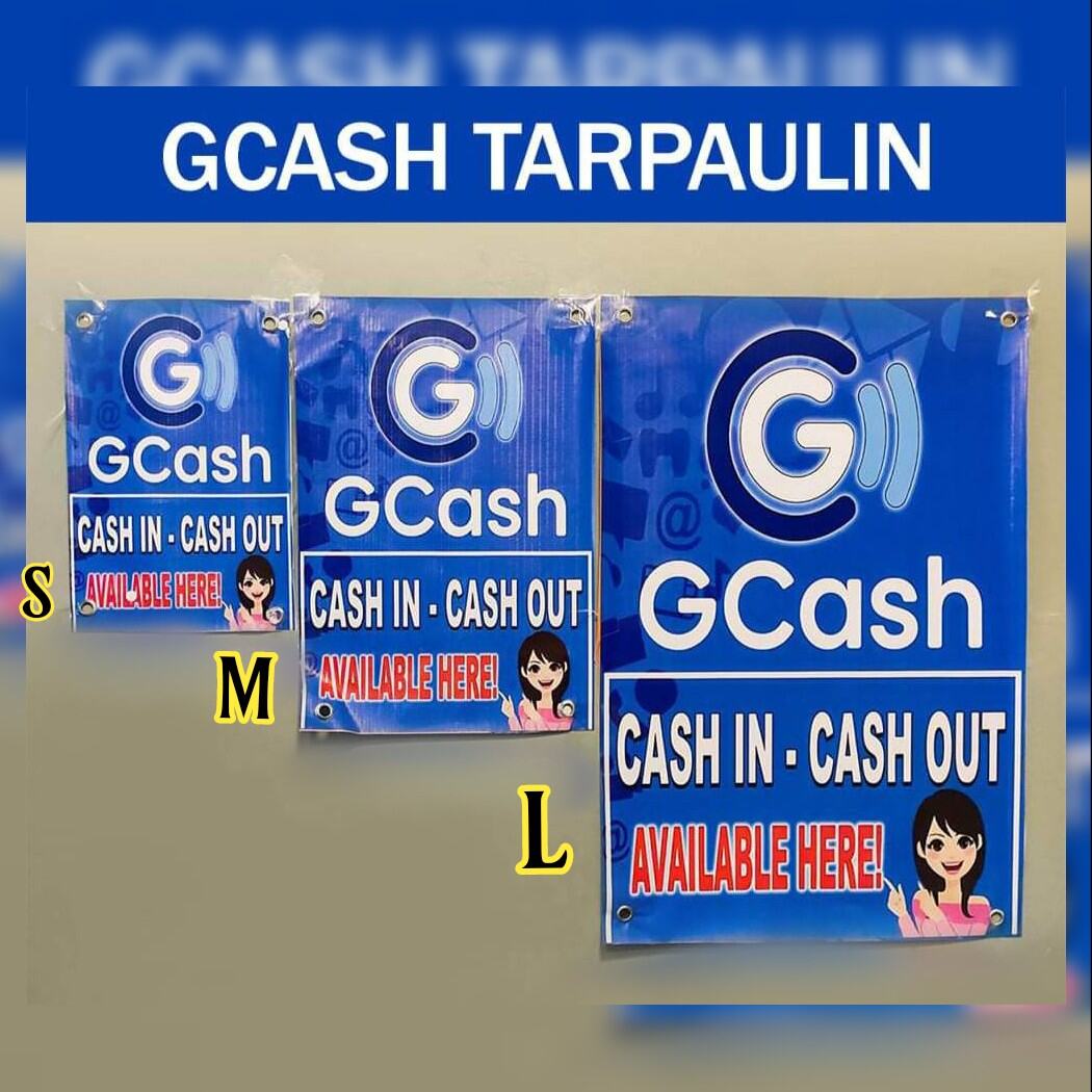 GCash Tarpaulin | Lazada PH