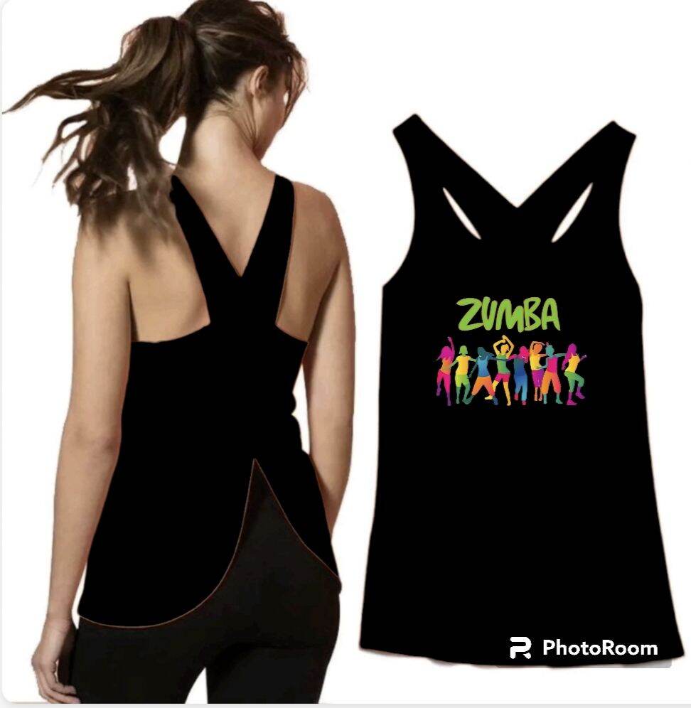 ZUMBA DANCE CROSS BACK SANDO | Lazada PH