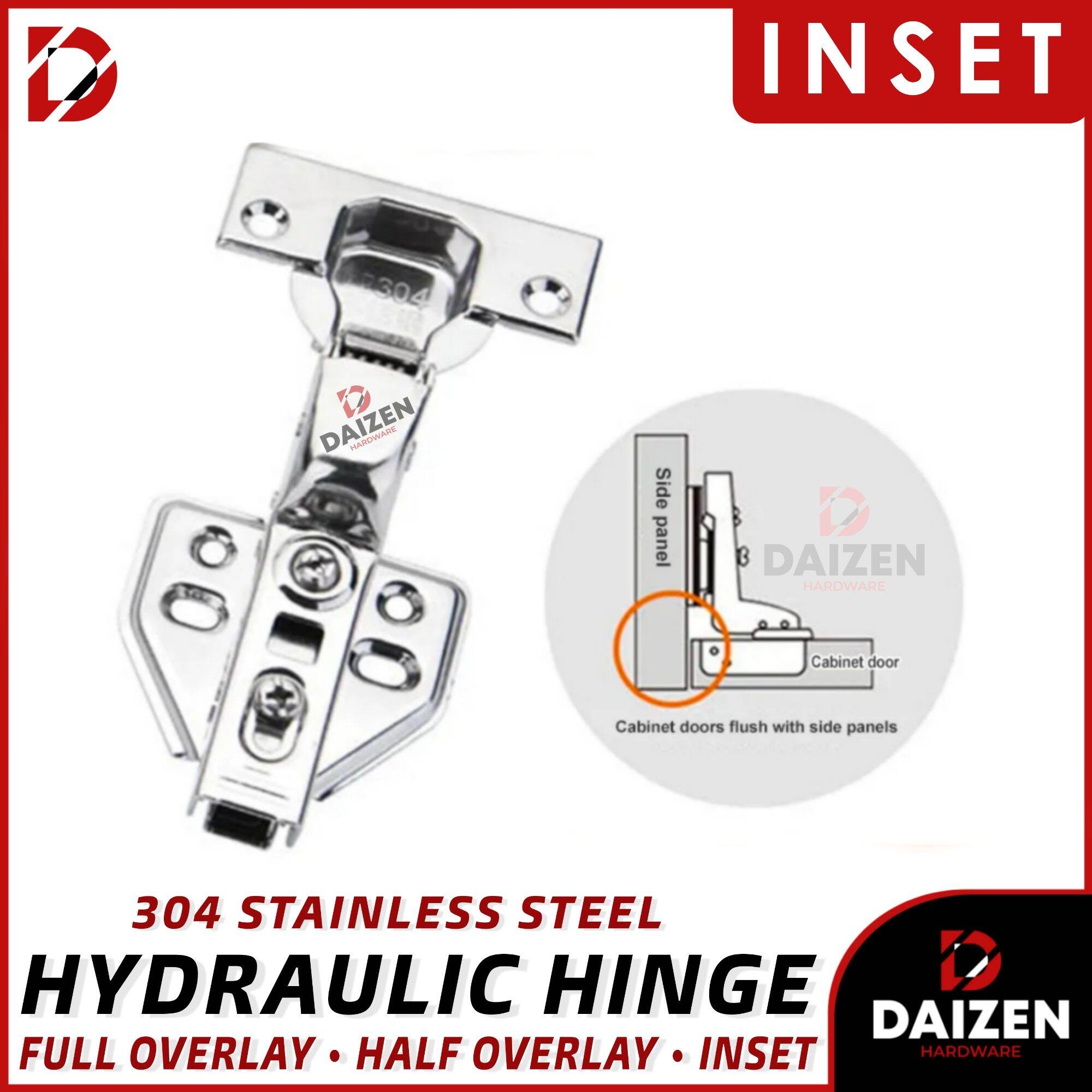 Hydraulic Soft Close Concealed Hinges Pure 304 Stainless Steel for ...