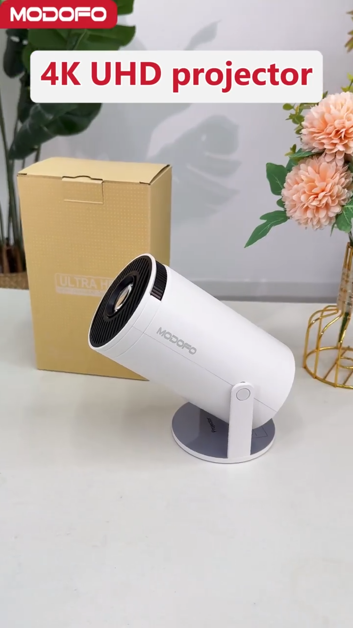 MODOFO Android 12.0 Mini Projector For Phone Ultra HD 4K Bluetooth 5G ...