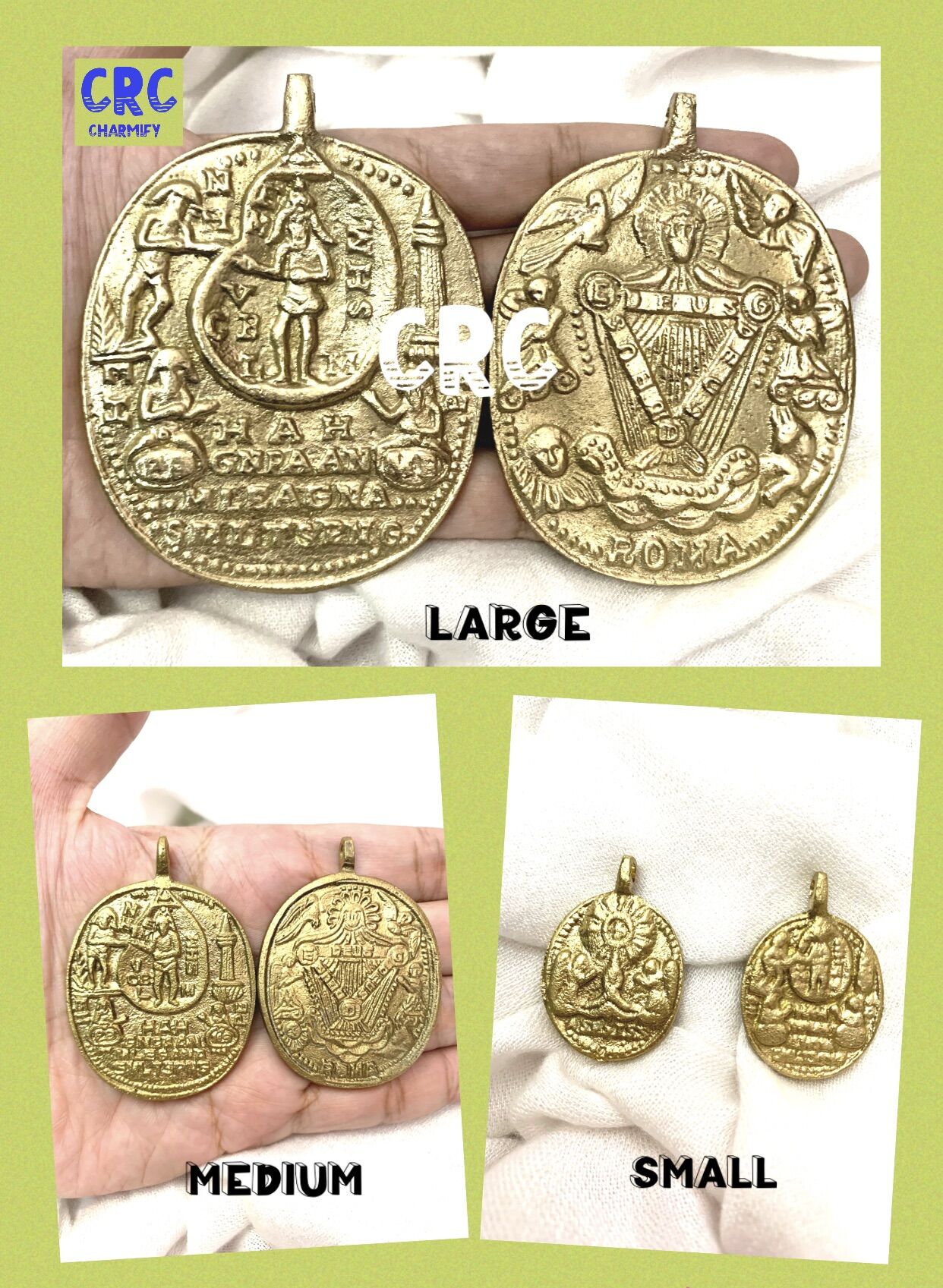 Infinito Deus Medalyon with free pouch | Lazada PH