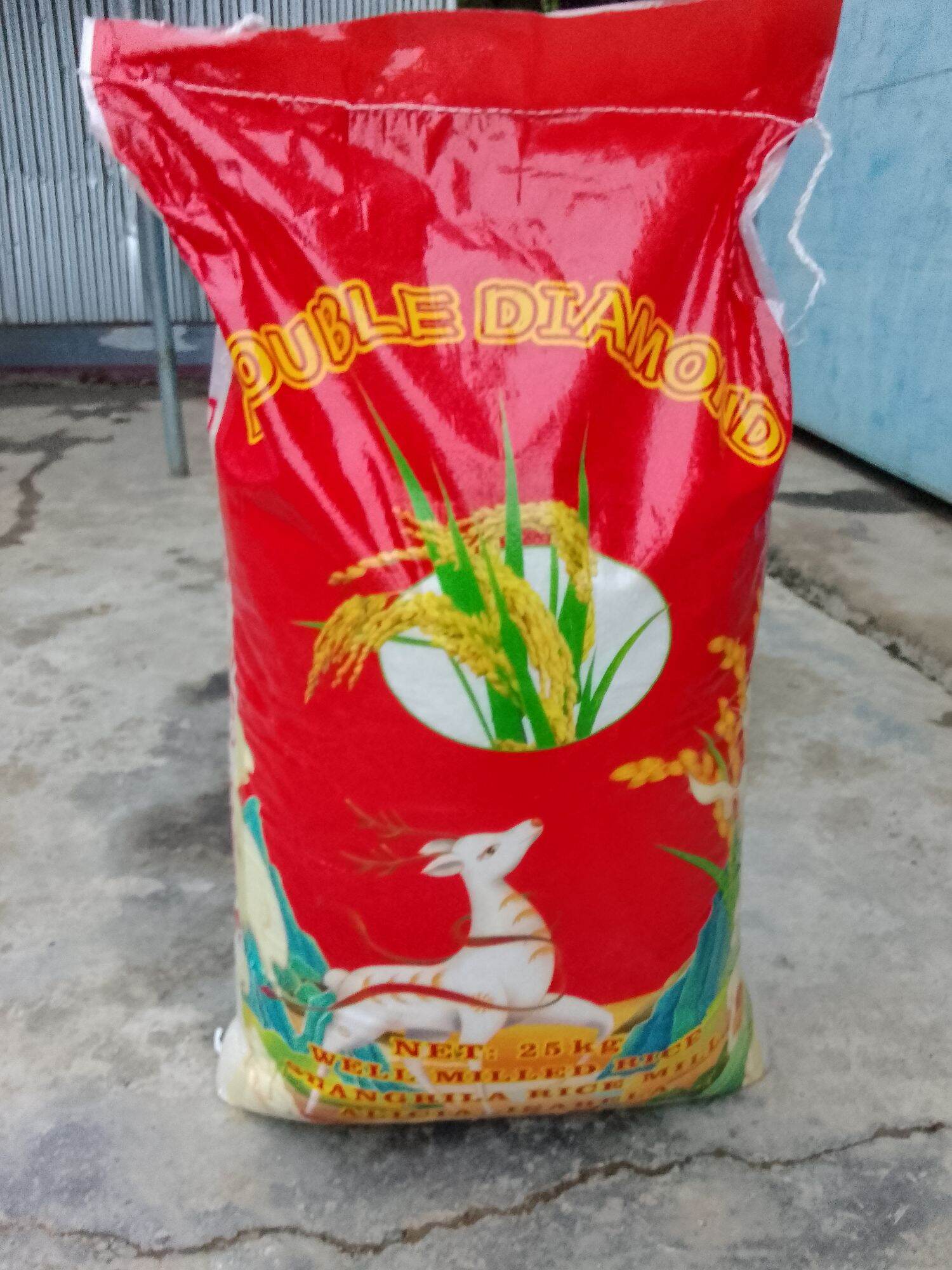 Double diamond well-milled rice 25kg | Lazada PH