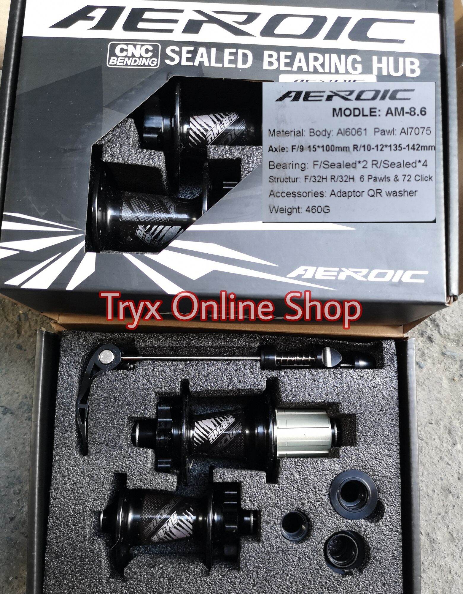 Aeroic 6 pawls MTB Hubs | Lazada PH