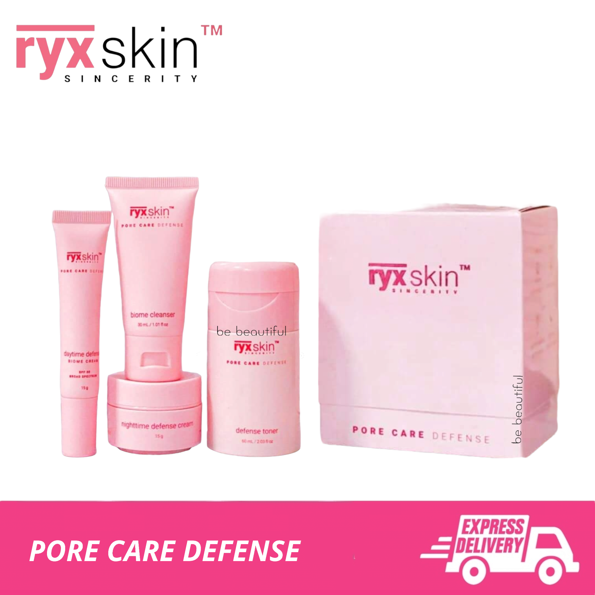 Ryxskin Pore Care Defense Set | Ryx Pore Care Defense Set | Lazada PH