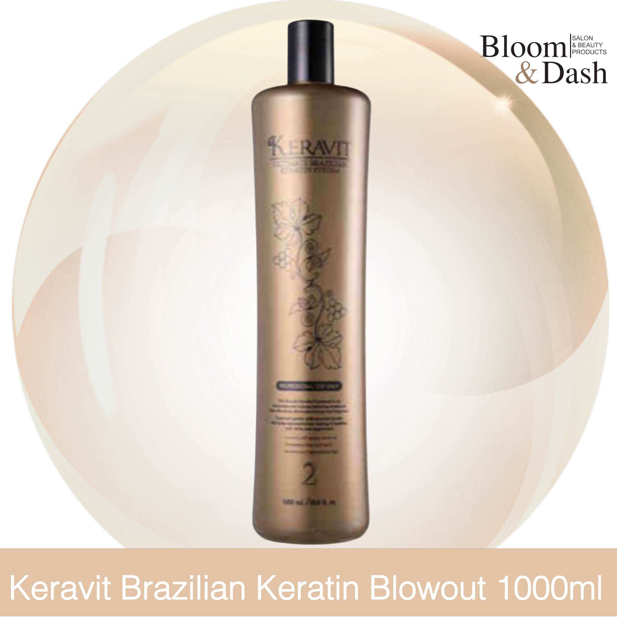 Keravit Brazilian Keratin Blowout 1000ml | Lazada PH