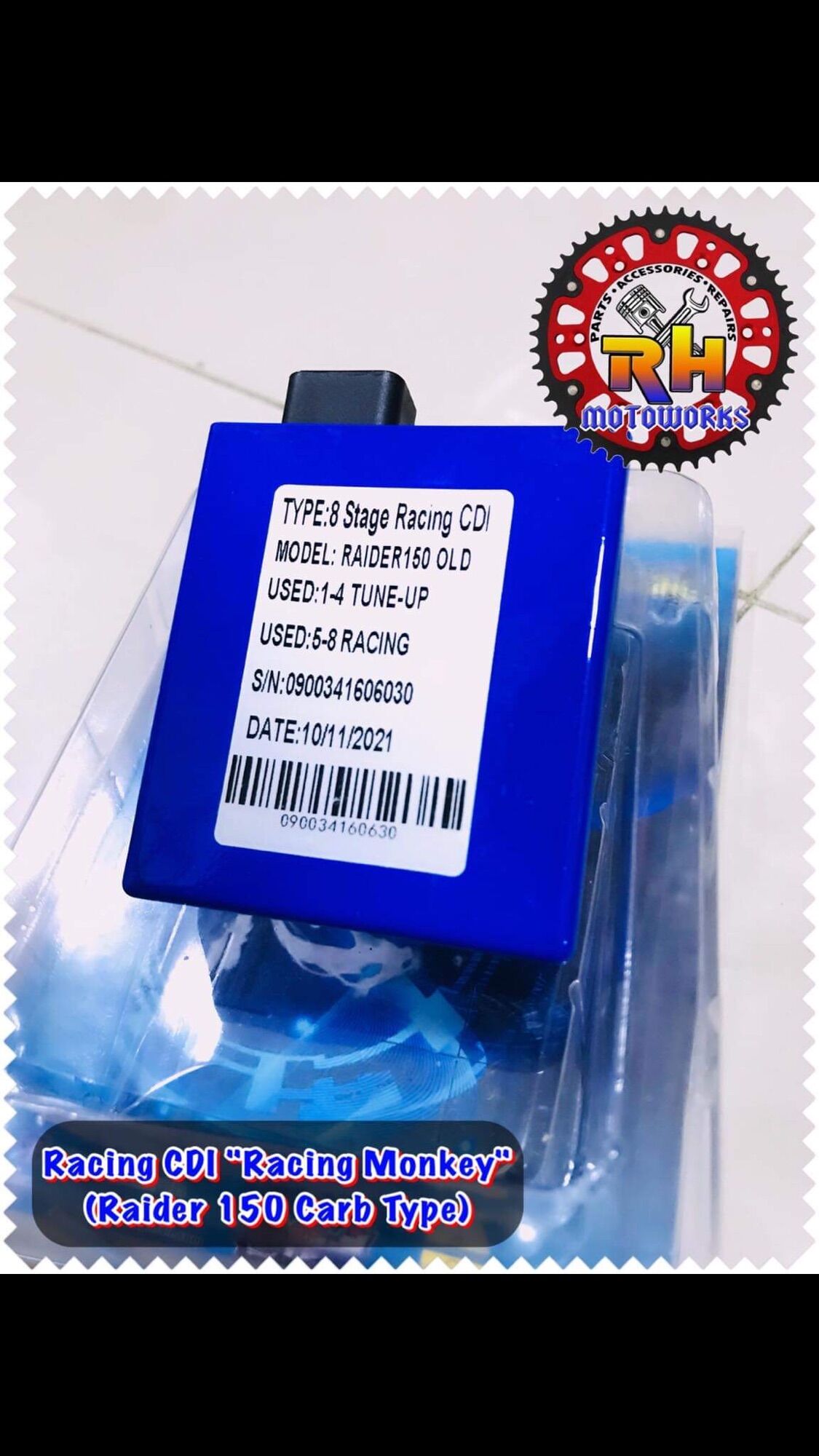 Racing CDI for Raider 150 Carb Type (8-Stages) Racing Monkey | Lazada PH