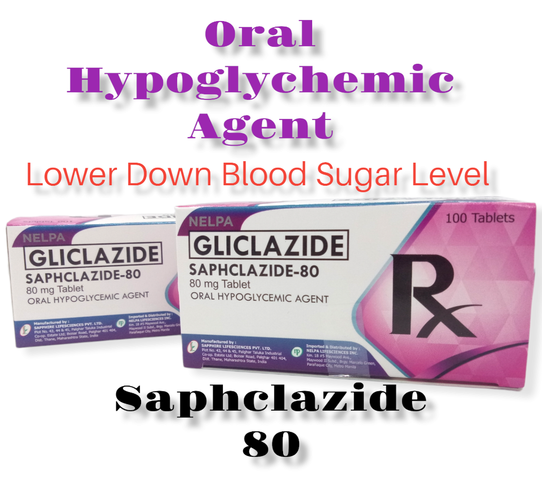 ️SAPHCLAZIDE 80,GLICLAZIDE 80MG ORAL HYPOGLYCEMIC AGENT | Lazada PH