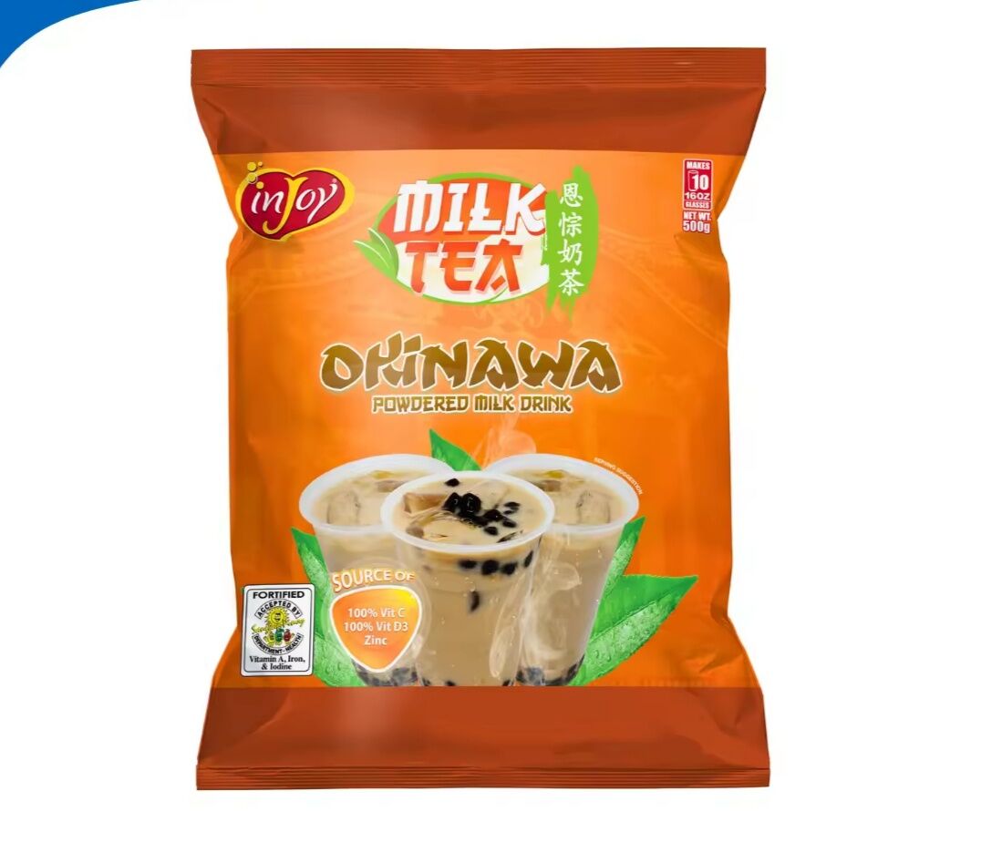 inJoy Okinawa Milk Tea Powder l Instant Powdered Milk Tea 500g | Lazada PH