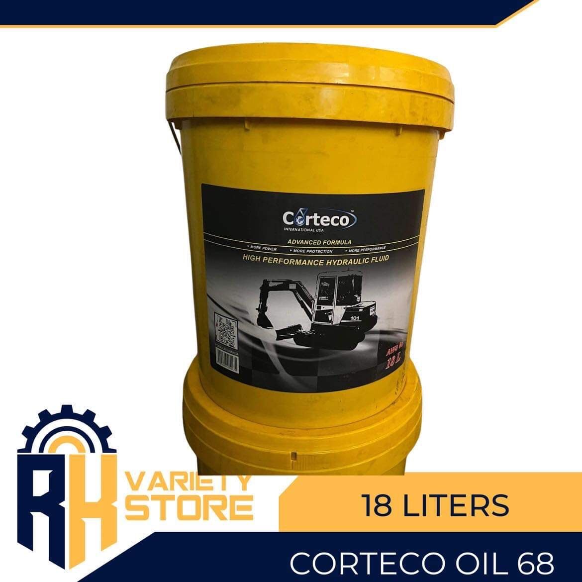 CORTECO HIGH PERFORMANCE HYDRAULIC OIL 68/ AW68 18 LITERS PAIL MALAYSIA ...