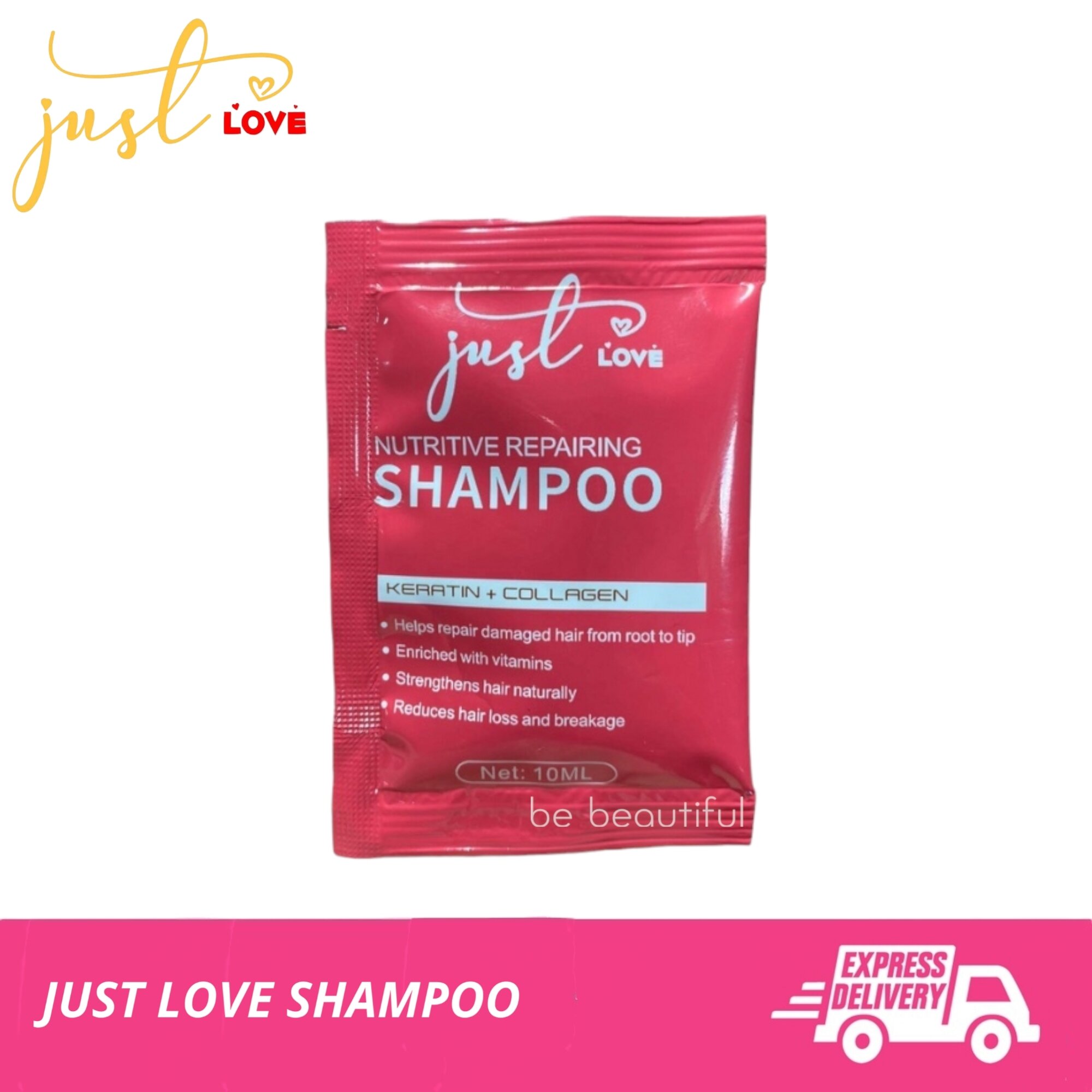 Just Love Nutritive Repairing Shampoo 10ml | Lazada PH