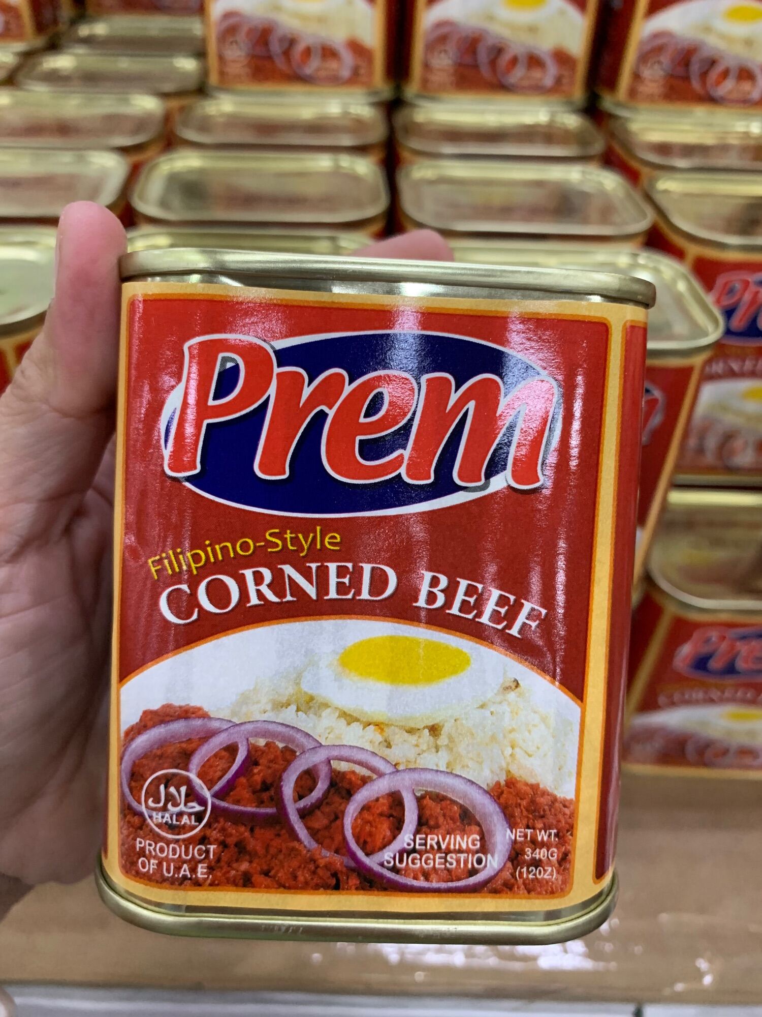Prem Filipino Style Corned Beef 340g | Lazada PH