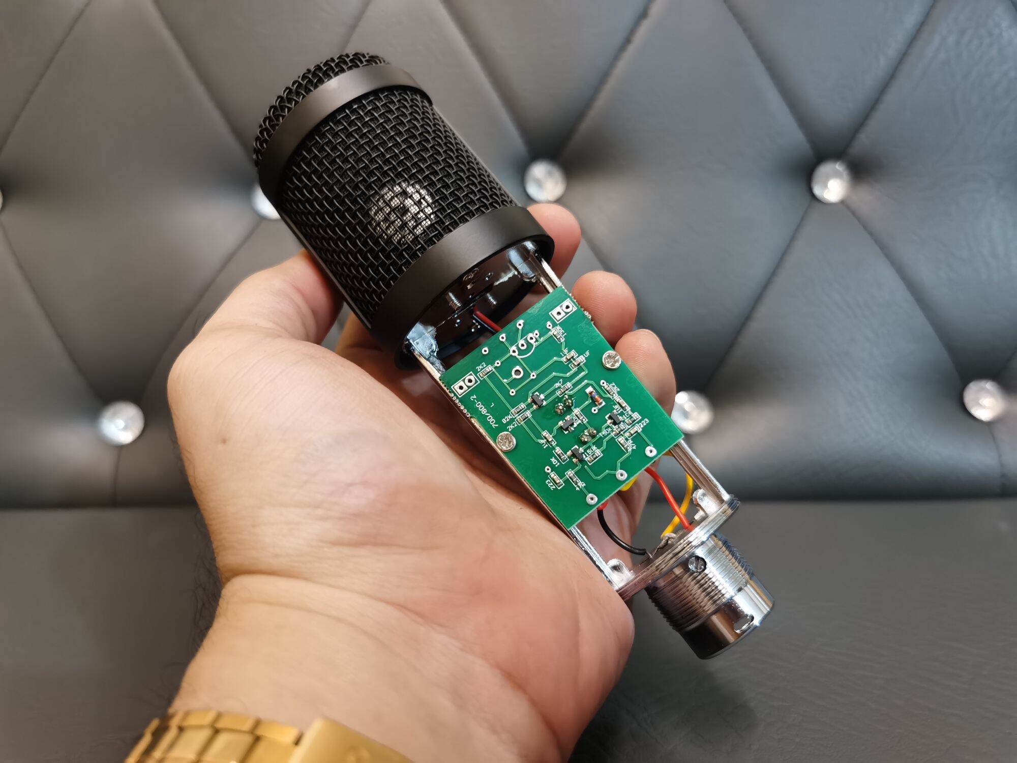 Kirin Condenser Microphone Microphone With Authentic F998 Soundcard PH ...