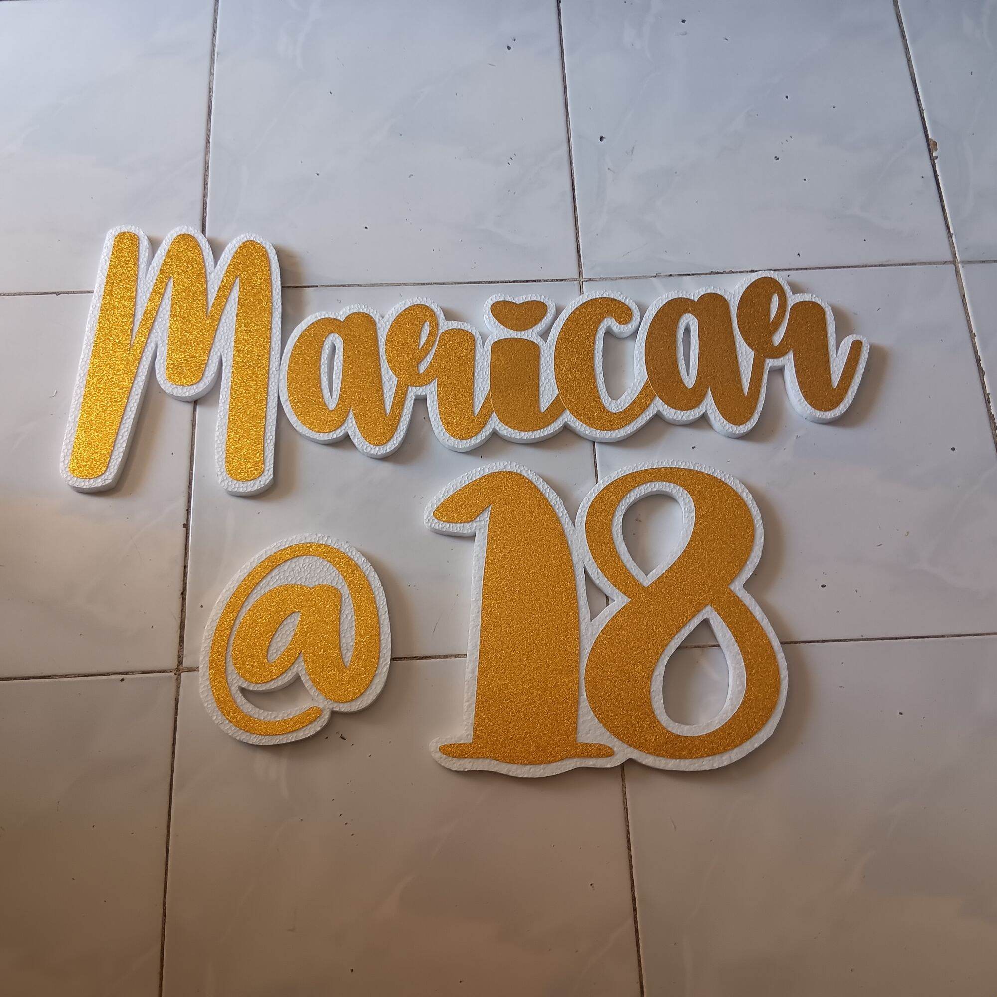 styro letter cutout /per letra ang presyo | Lazada PH