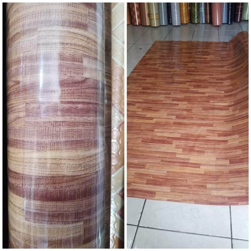 RUBBERIZED LINOLEUM WOOD DESIGN ♥️ 90 PER 1 YARD ♥️ | Lazada PH