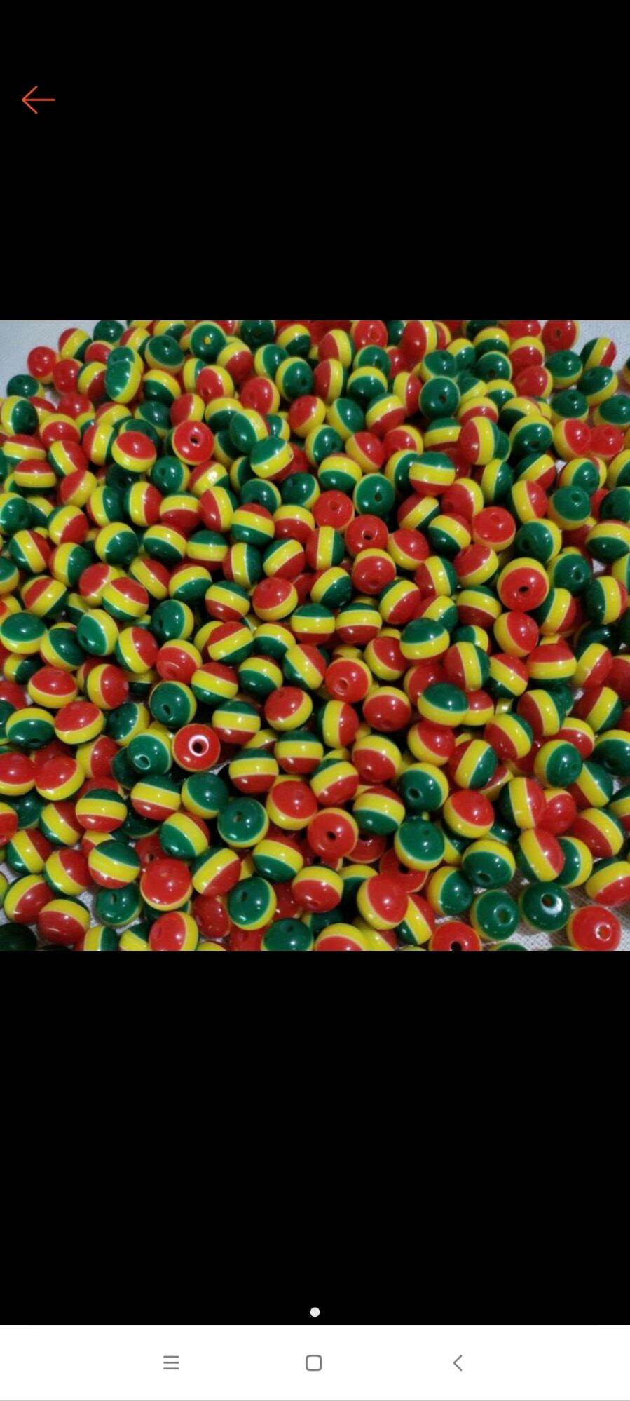 Rasta/Reggae Beads 8mm/10mm (50pcs per pack) | Lazada PH