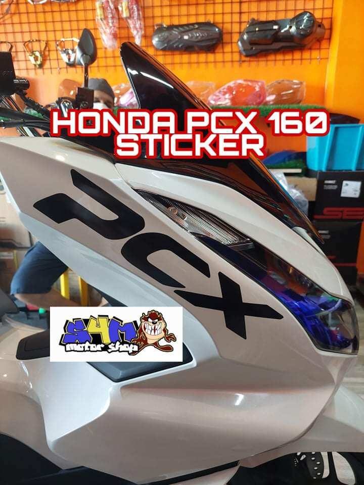 Honda PCX 160 SIDE DECALS/STICKER | Lazada PH