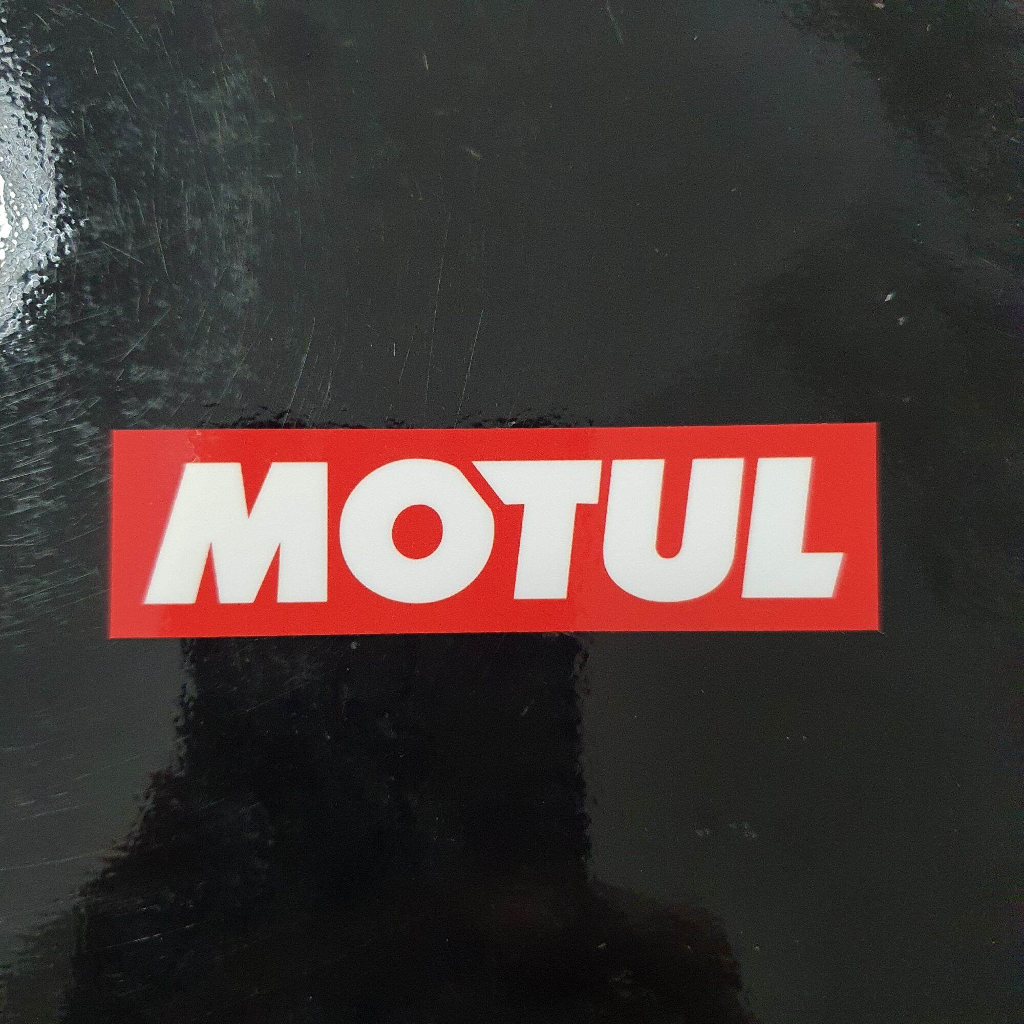 MOTUL waterproof vinyl sticker. in different sizes and colors | Lazada PH