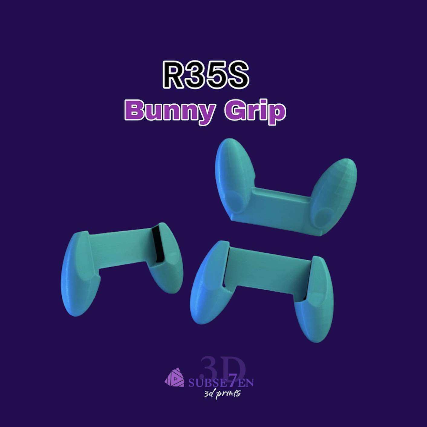 R36S• R35S Grip | POWKIDDY RGB20S | BUNNY GRIP | Handheld Gaming ...