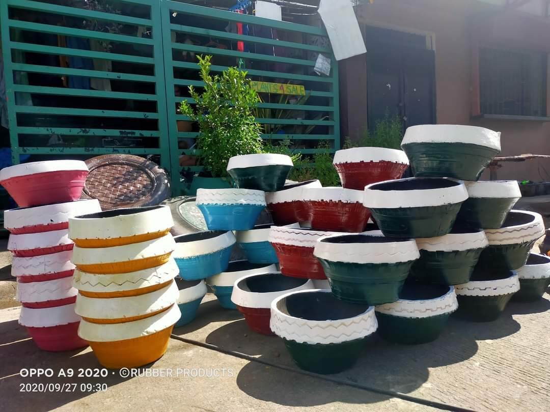 Small Rubber Pots 8" x 9.5" | Lazada PH