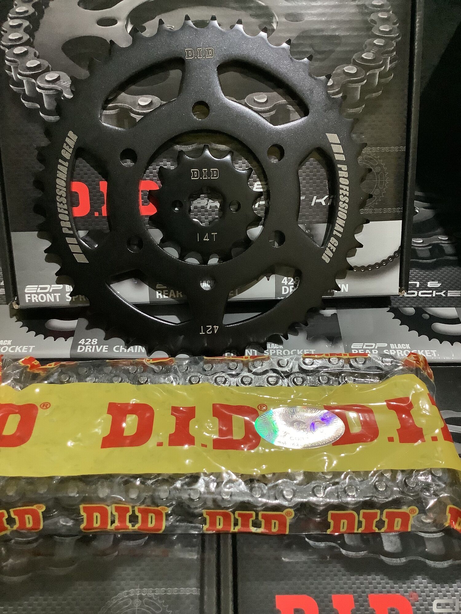 Barako sprocket set DID 14/42 original | Lazada PH