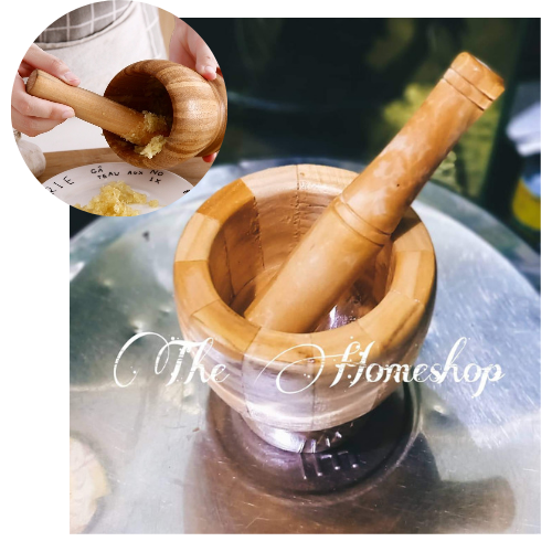 WOOD ALMERES /MORTAR&PESTEL /WOOD DIKDIKAN ng BAWANG | Lazada PH