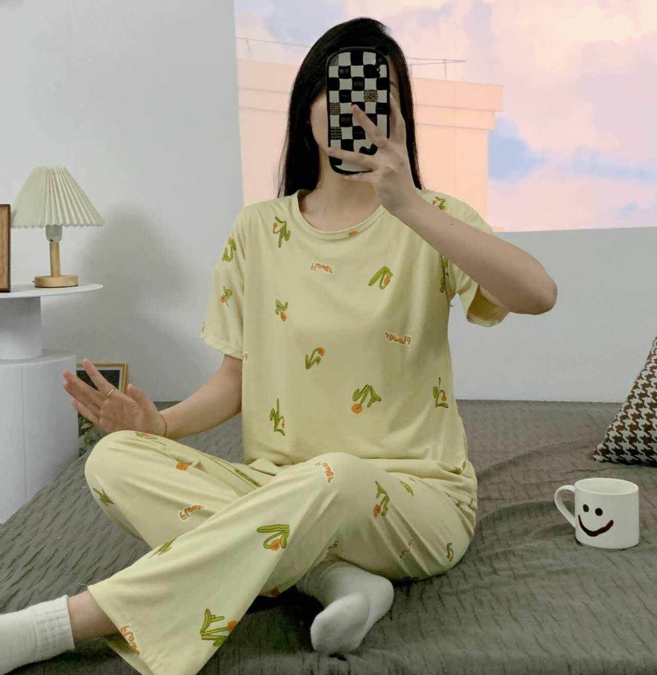 Elite Terno Pajama Sleepwear Set Pantulog at Pambahay | Lazada PH