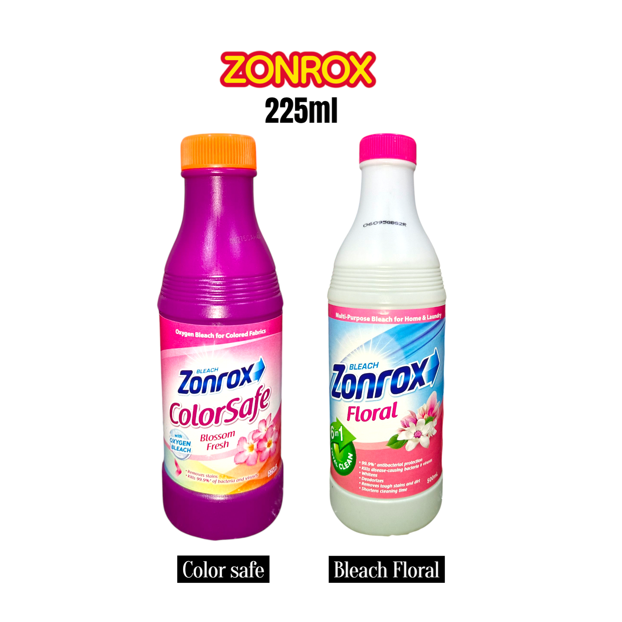 Zonrox Color Safe Bleach Floral 250ml Original Antibac 1pc | Lazada PH