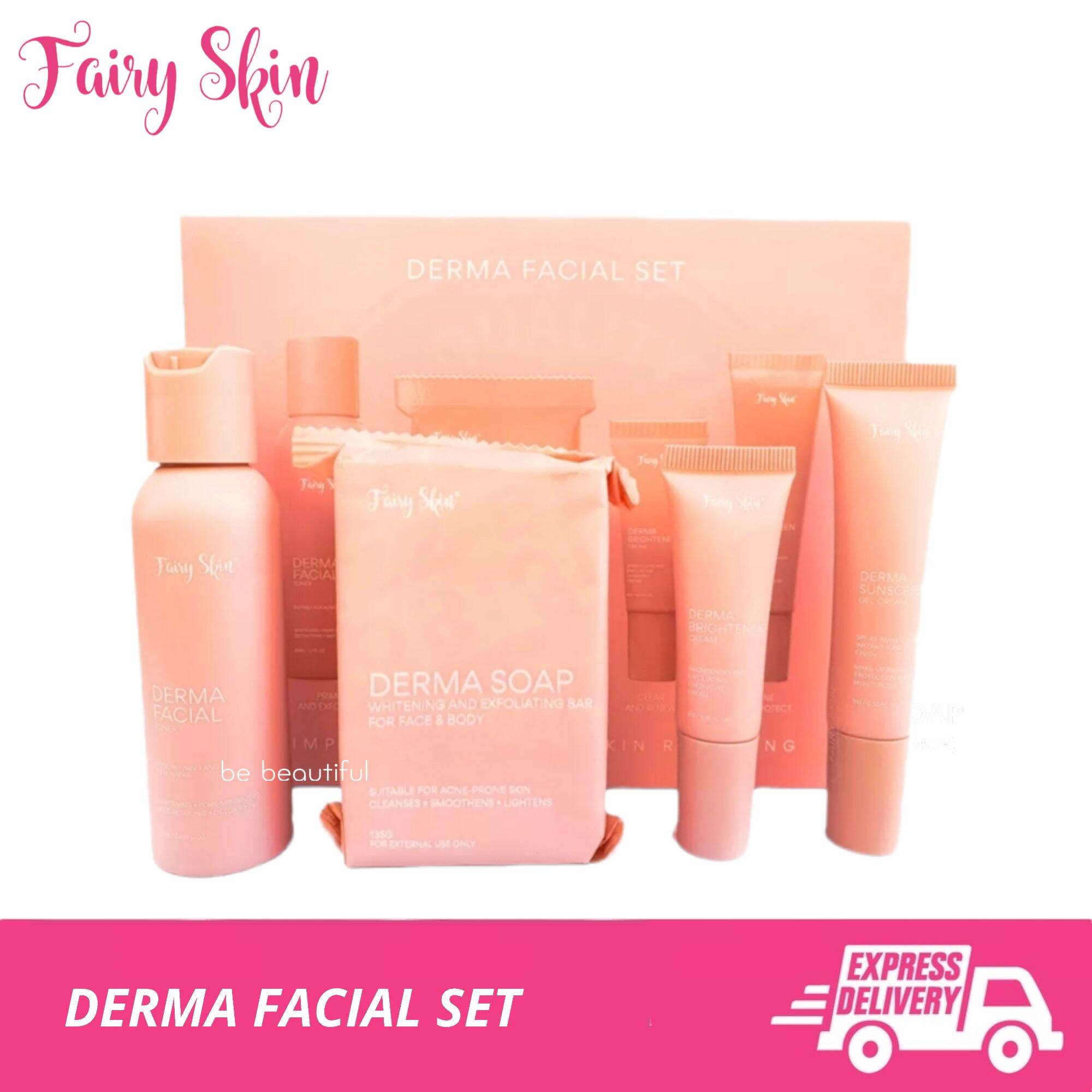 Fairy Premium Brightening Facial Kit | Fairy Derma Facial Set | Fairy ...