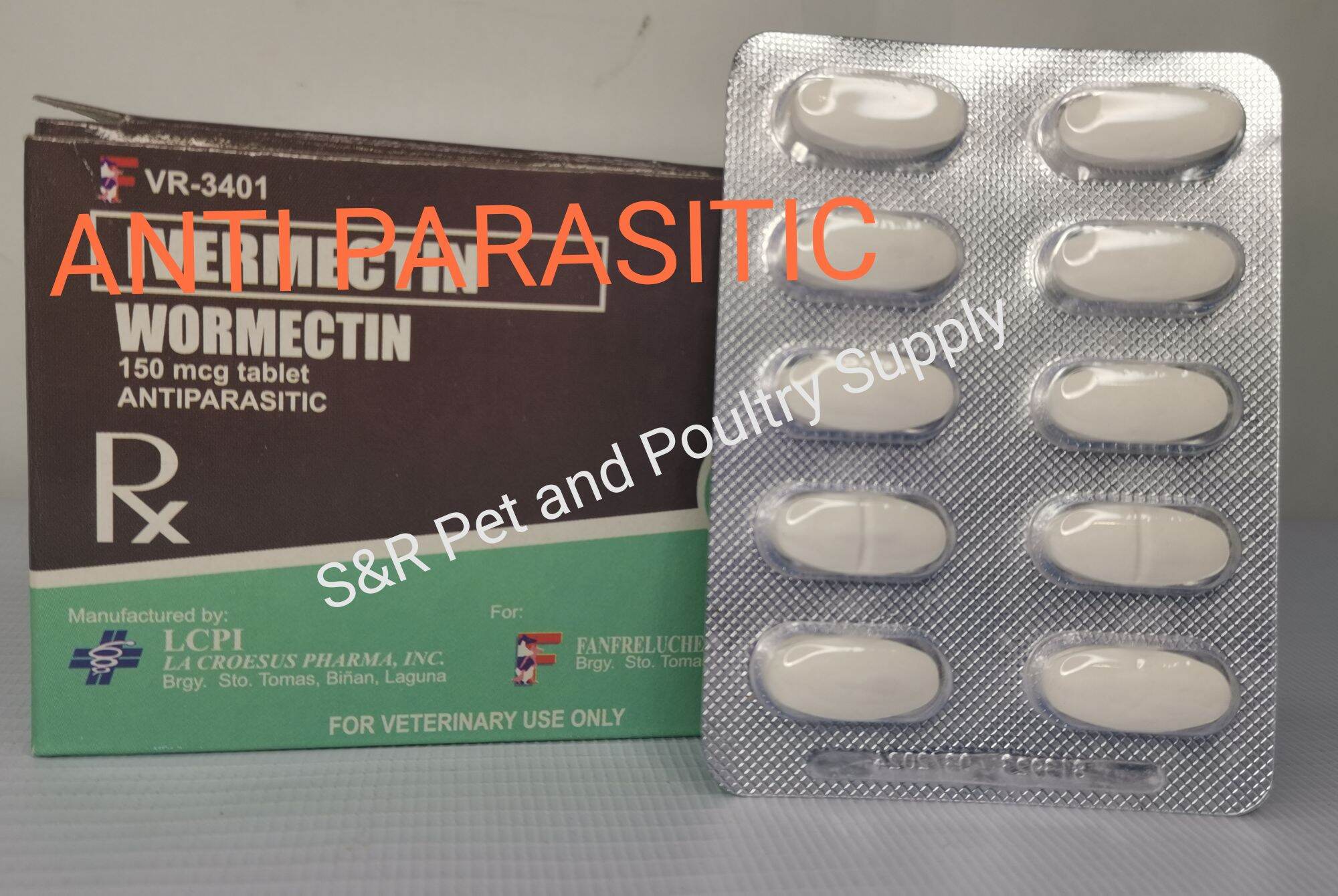 ANTI-PARASITIC FOR LARGE DOG (10 TABLETS) | Lazada PH