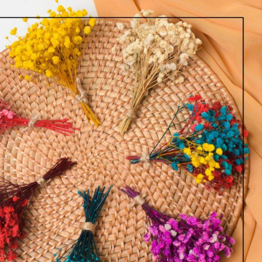 MINI DRIED GYPSO BOUQUET/DRIED REAL FLOWER/DE ME | Lazada PH