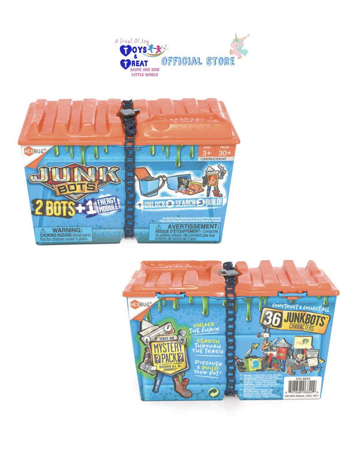 HEXBUG JUNKBOTS MEDIUM Factory Collection Dumpster | Lazada PH