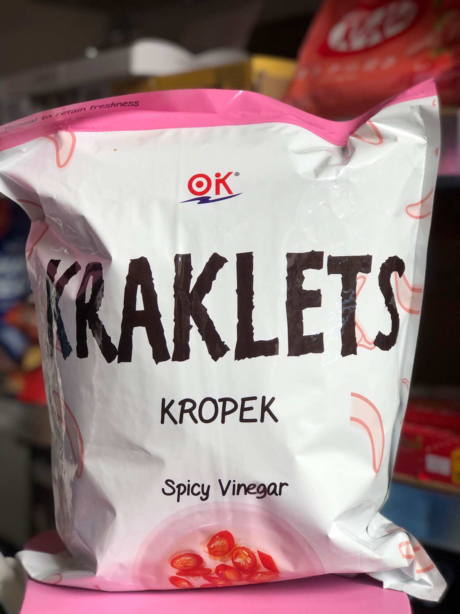 KRAKLETS Kropek Spicy Vinegar 300g | Lazada PH