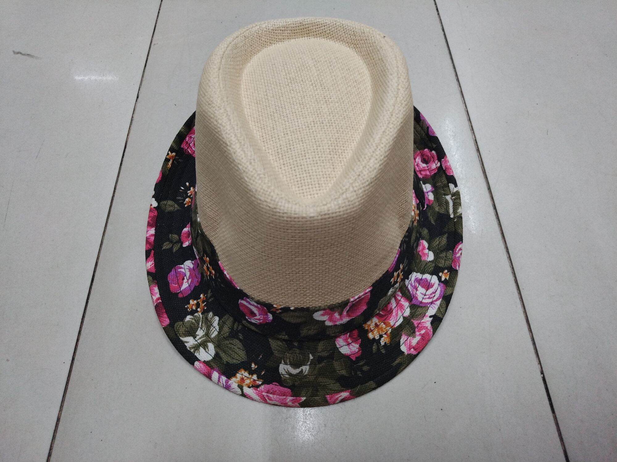 [Adults] Native Plain Fedora Hat Bruno Mars Hat Size 57cm Made From ...