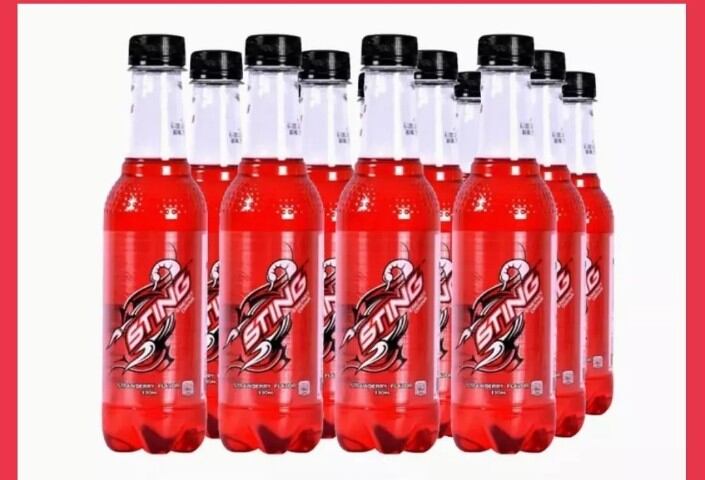 STING ENERGY DRINKS 330ml bundle of 12 strawberry flavor | Lazada PH