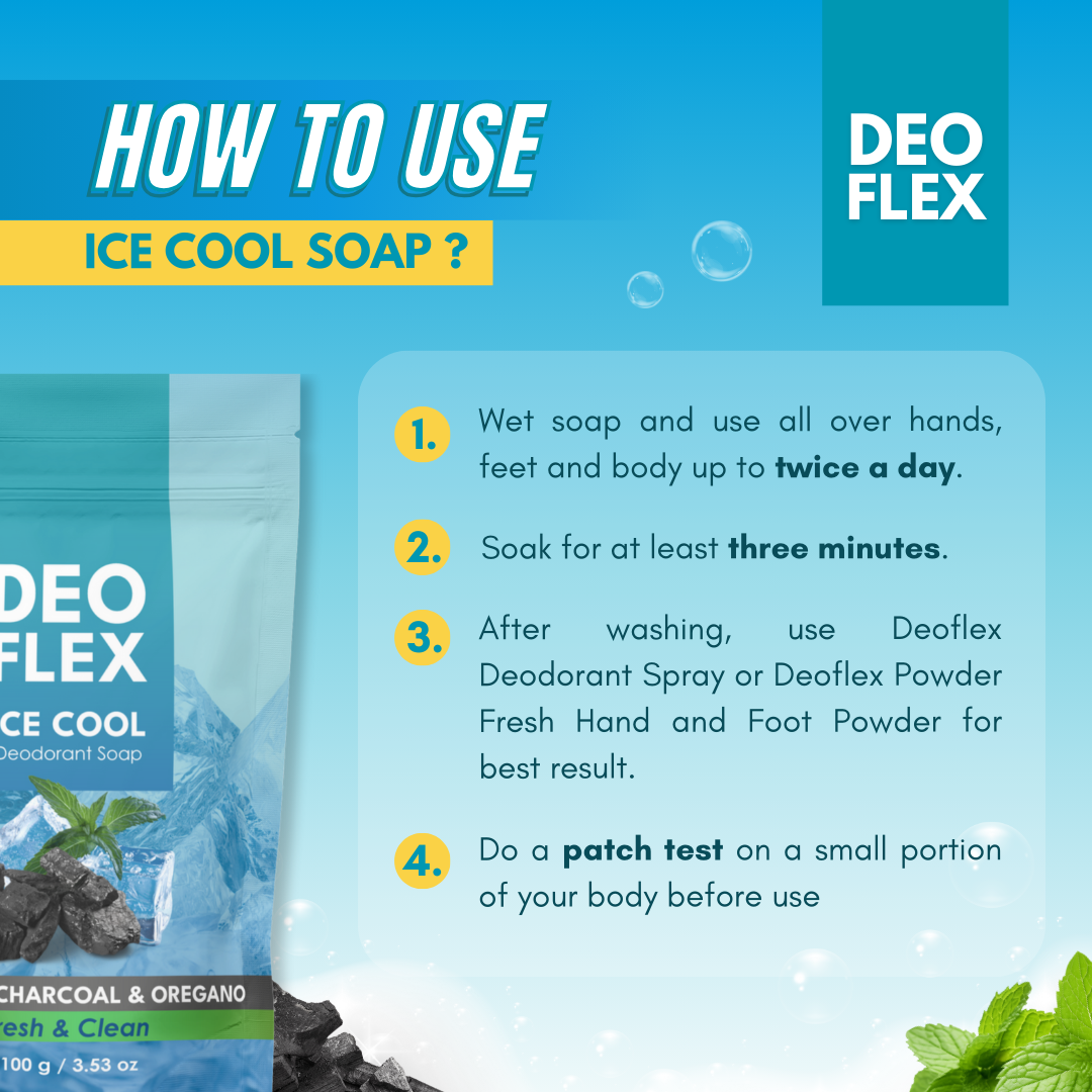 Deoflex Ice Cool Deodorant Soap | Lazada PH