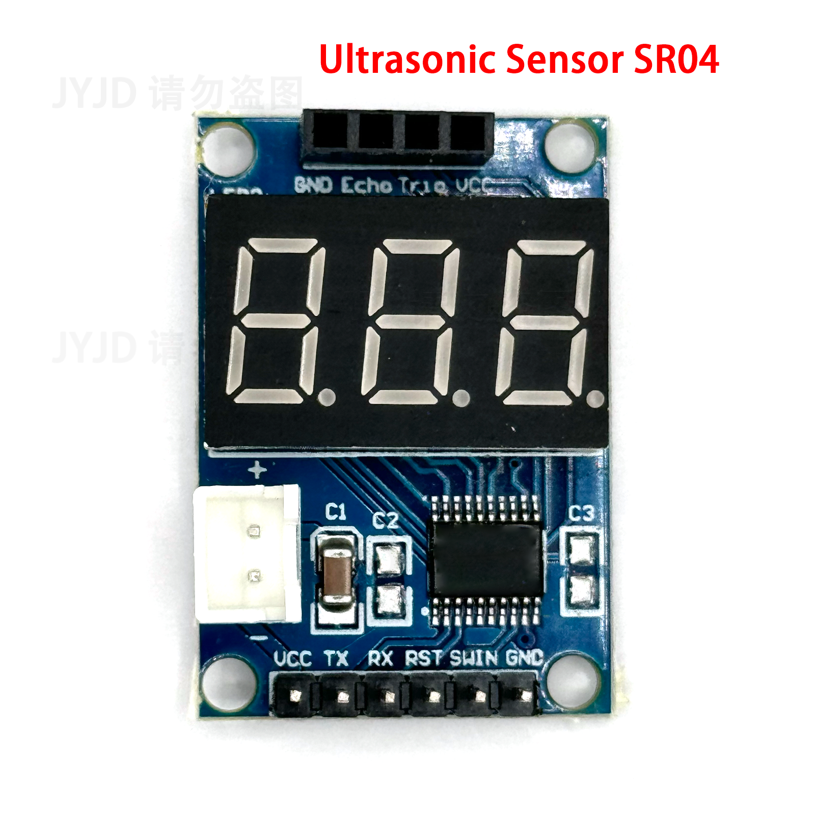 Ultrasonic Sensor SR04 HC-SR04 Ultrasonic Distance Measuring Module ...