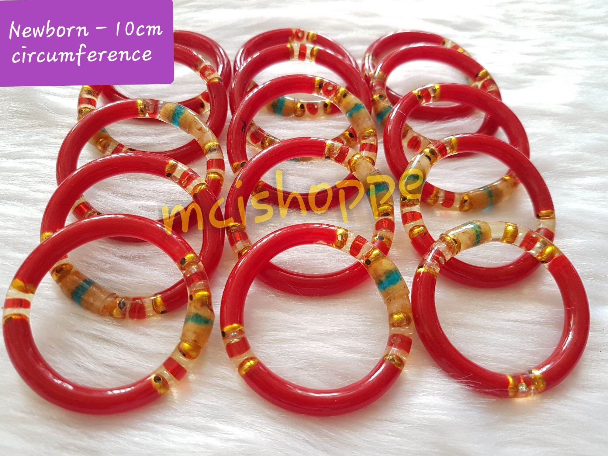 Newborn Red Bangles Kontra Usog | Anti Usog Iwas Balis o Bati | Lazada PH