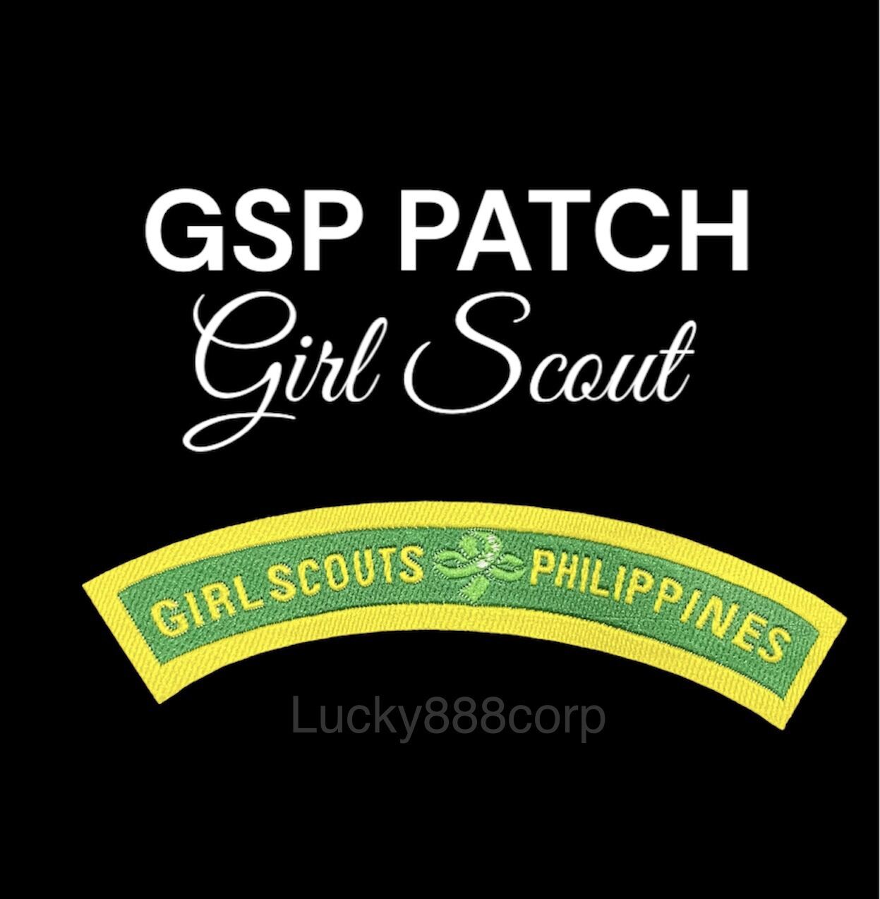 [Patch] GSP Patches Girl Scout / Rizal by Lucky888corp | Lazada PH